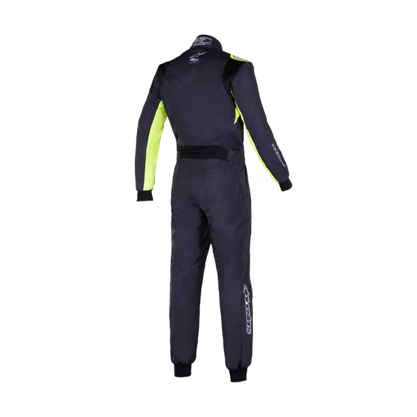 Alpinestars KMX-9 V3 Graphic 3 Karting Suit Black/Fluro Yellow – Kart Store AU